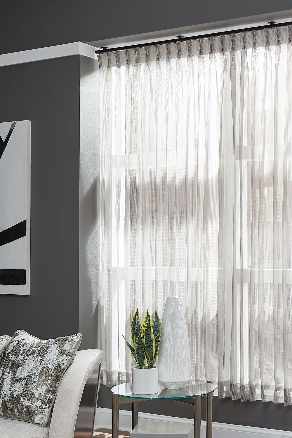 Drapery - Transform Window Coverings - TFT Interiors