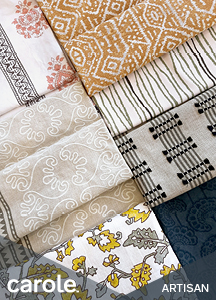 Custom Soft Window Treatments to the Trade - Carole Fabrics
