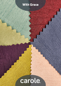 Custom Soft Window Treatments to the Trade - Carole Fabrics