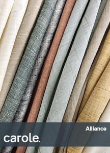 Custom Soft Window Treatments to the Trade - Carole Fabrics