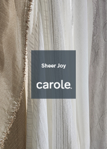 Custom Soft Window Treatments to the Trade - Carole Fabrics